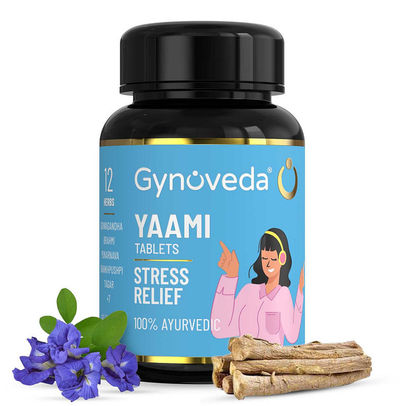 Gynoveda Ashwagandha Stress Relief Tablets Gynoveda Ashwagandha Stress Relief Tablets
