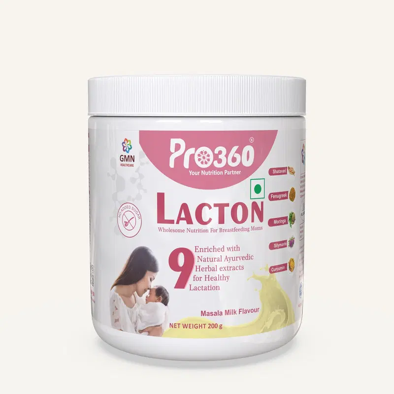 Pro360 Lacton Lactation Supplement Powder for Breastfeeding and ...