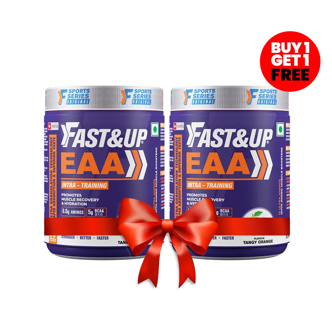 Fast & Up EAA Intra-Workout Drink For Mucscle Recovery With BCAA ...
