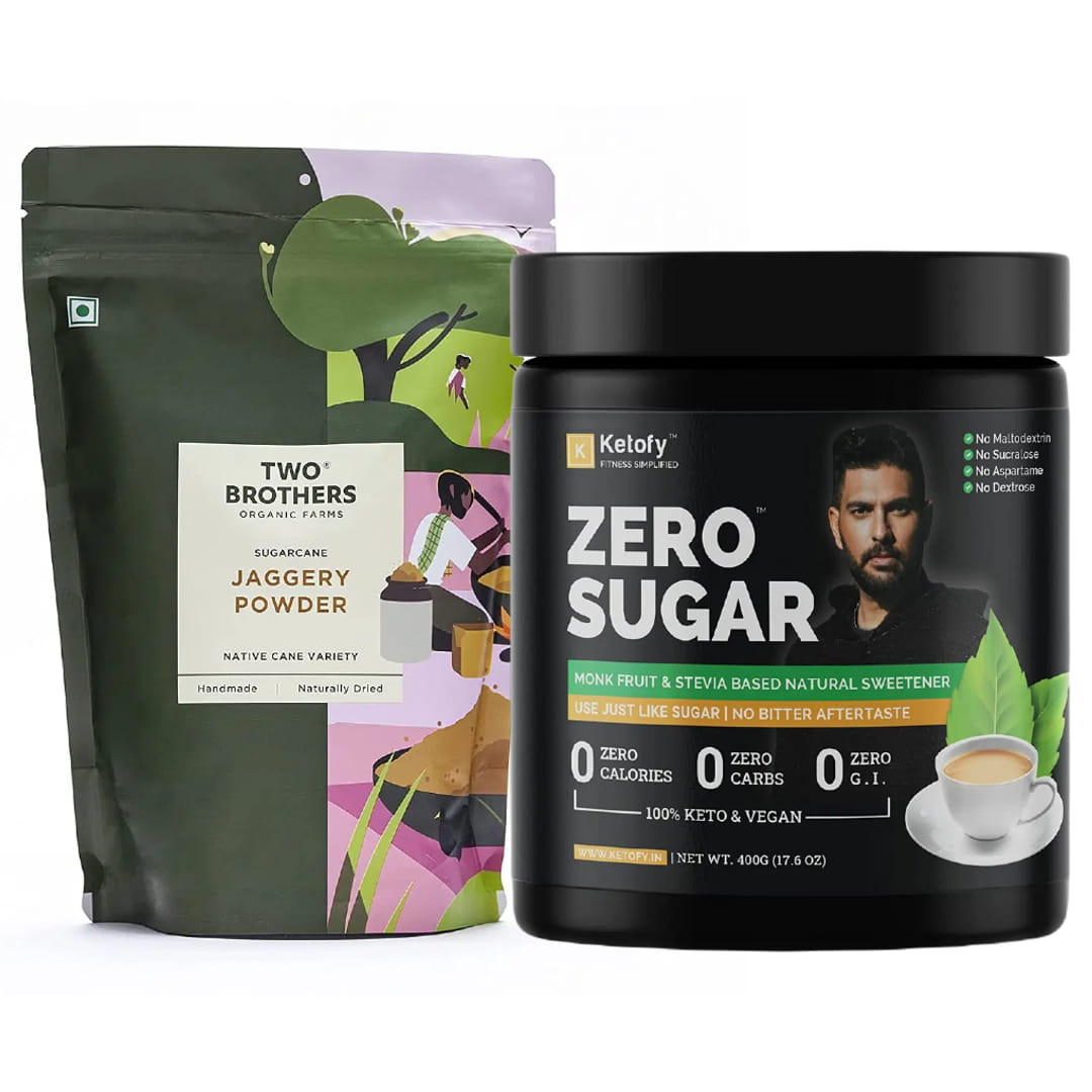 Swap tha Sugar bundle (Two Brothers Organic Farms - Sugarcane Jaggery ...