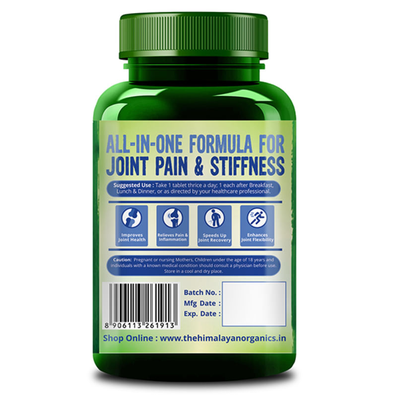 Bone and Joint Support with Vitamin D3 and K2|Himalayan Organics ...