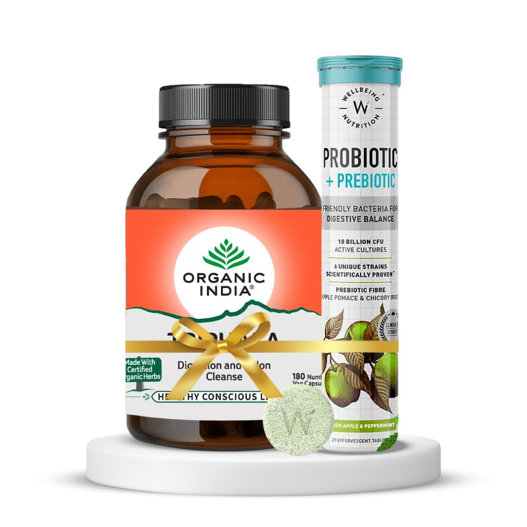 Digestive Health and Gut Balance | Organic India Triphala 180 Cap ...