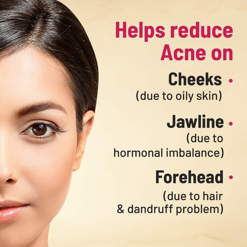 Gynoveda Neem Tablets For Acne Free Skin. Ayurvedic Blood Purifier To ...