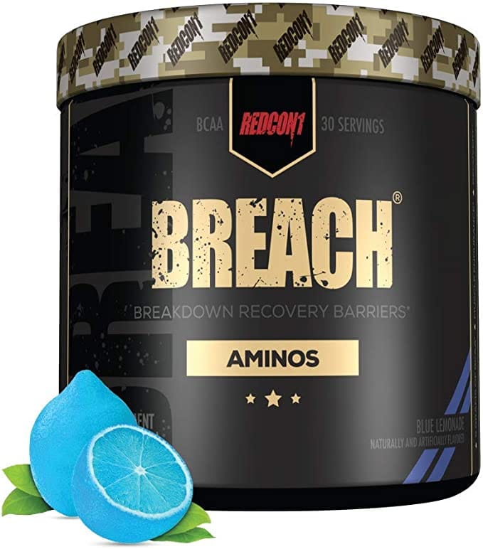 Redcon1 - Breach BCAAs (30 Servings), Blue Lemonade