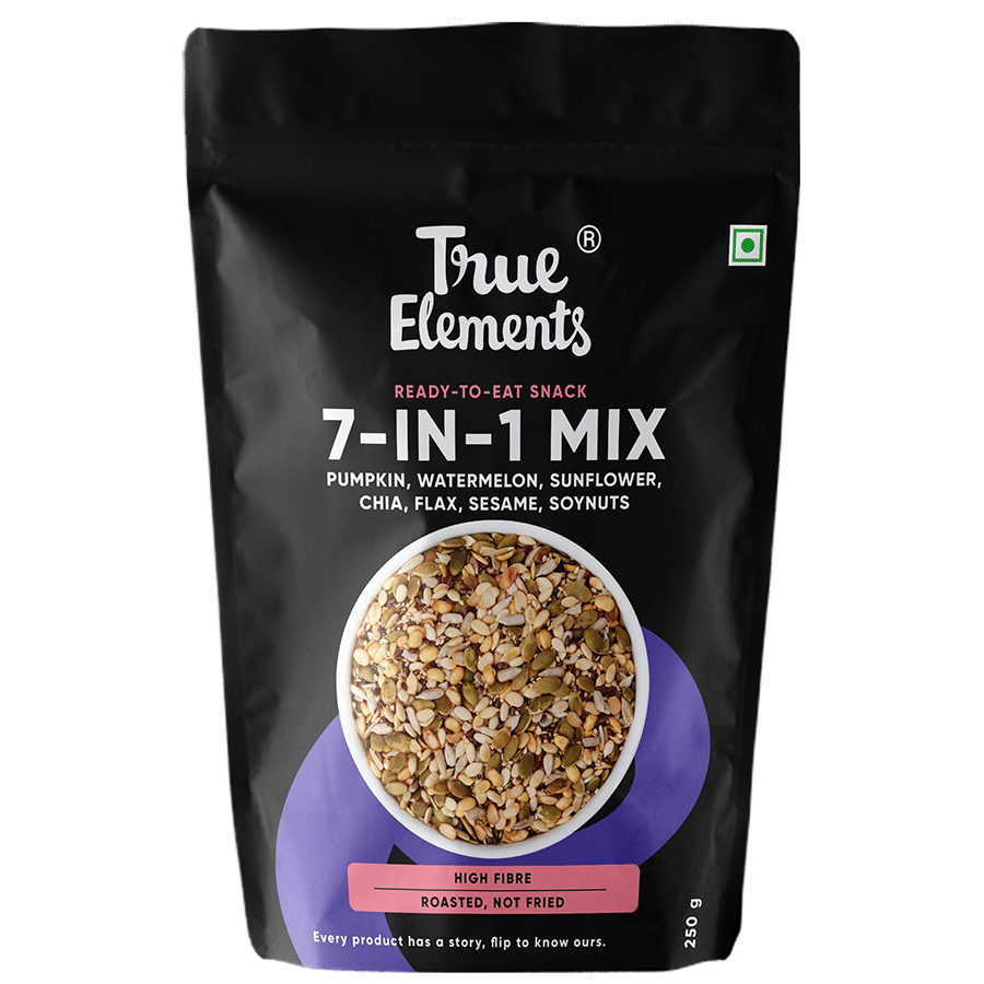 True Elements 7 in 1 Super Seeds & Nut Mix | Pumpkin seeds, watermelon ...
