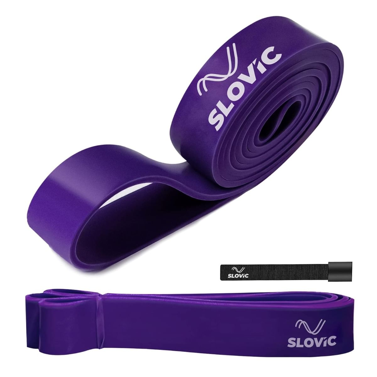 Slovic Resistance TPE Bands for Workout- Purple | Resistance Band Set ...