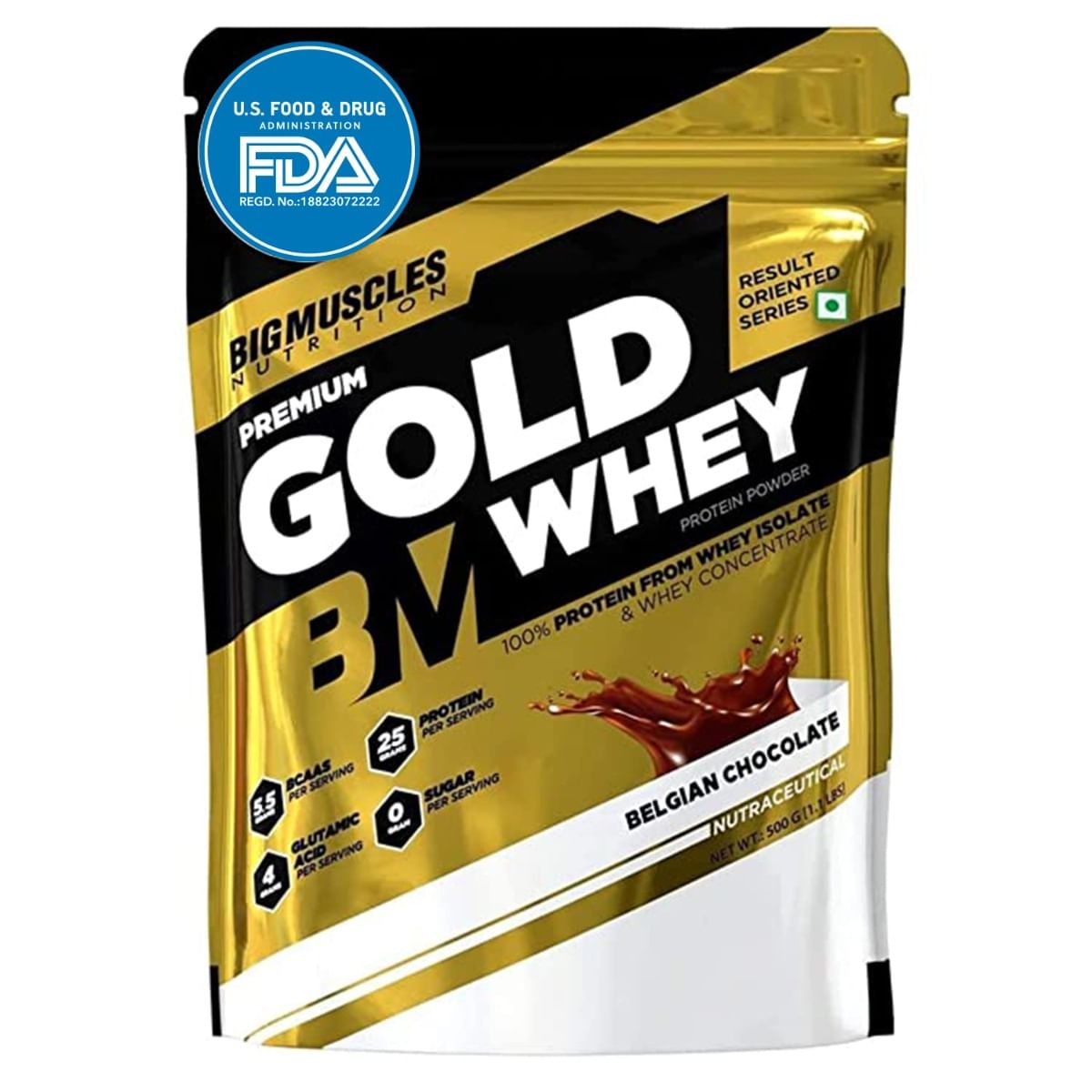 Bigmuscles Nutrition Premium Gold Whey 500G
