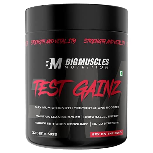 Bigmuscles Nutrition Test Gainz [30 Servings]