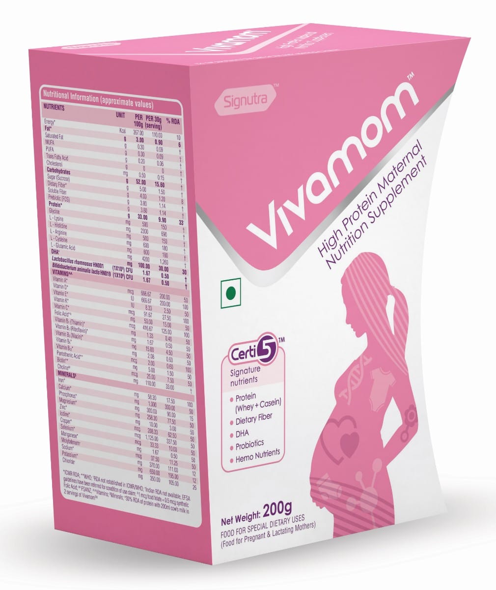 Vivamom Maternal Nutrition Supplement - BIB (Kesar Badam Flavored)