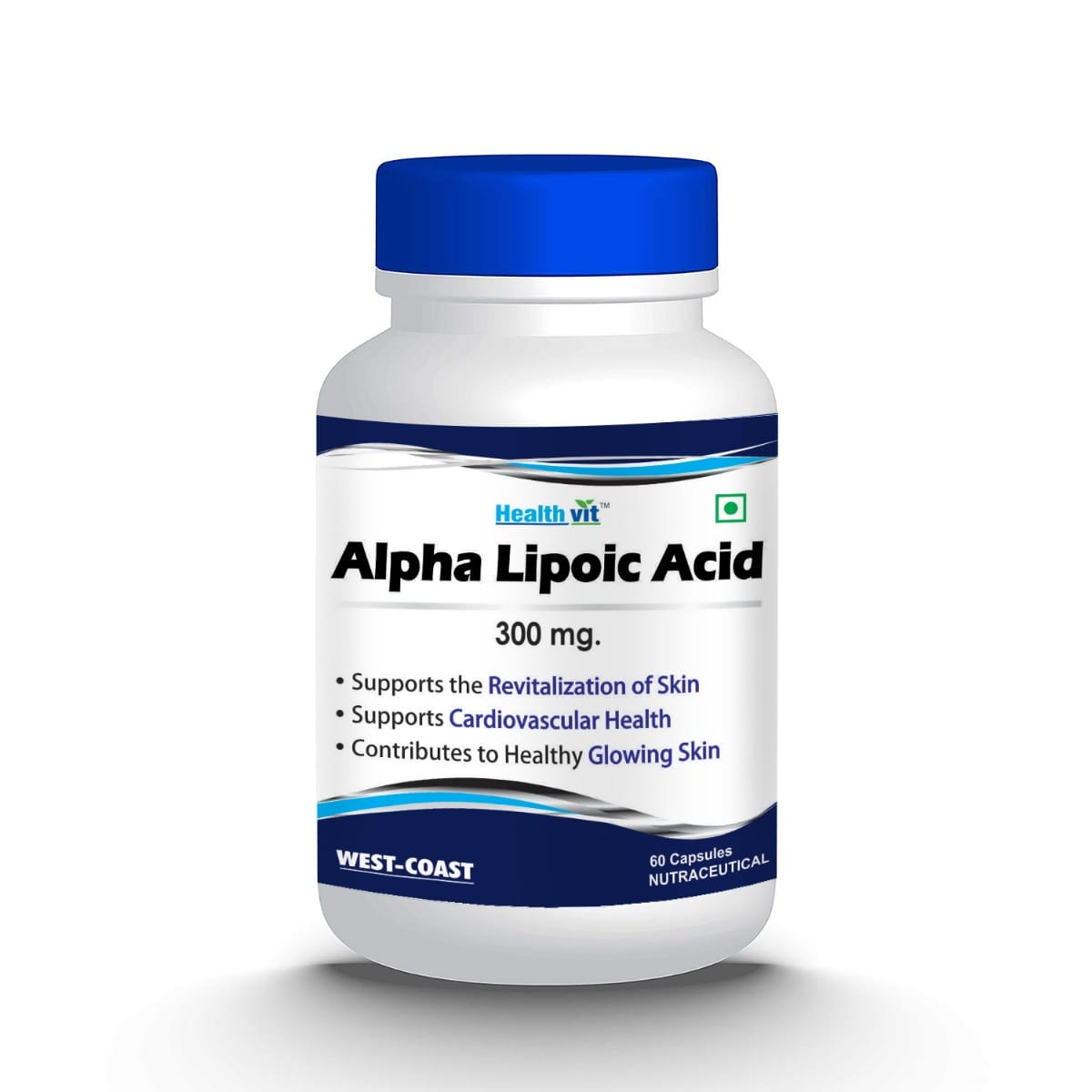 Healthvit Alpha Lipoic Acid 300MG 60 Capsules