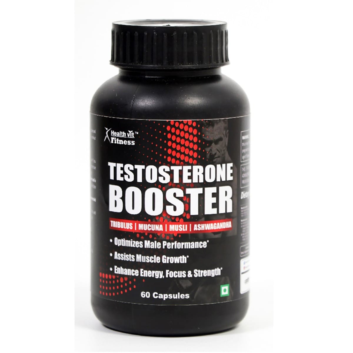 Healthvit Fitness Testosterone Booster 60 Capsules