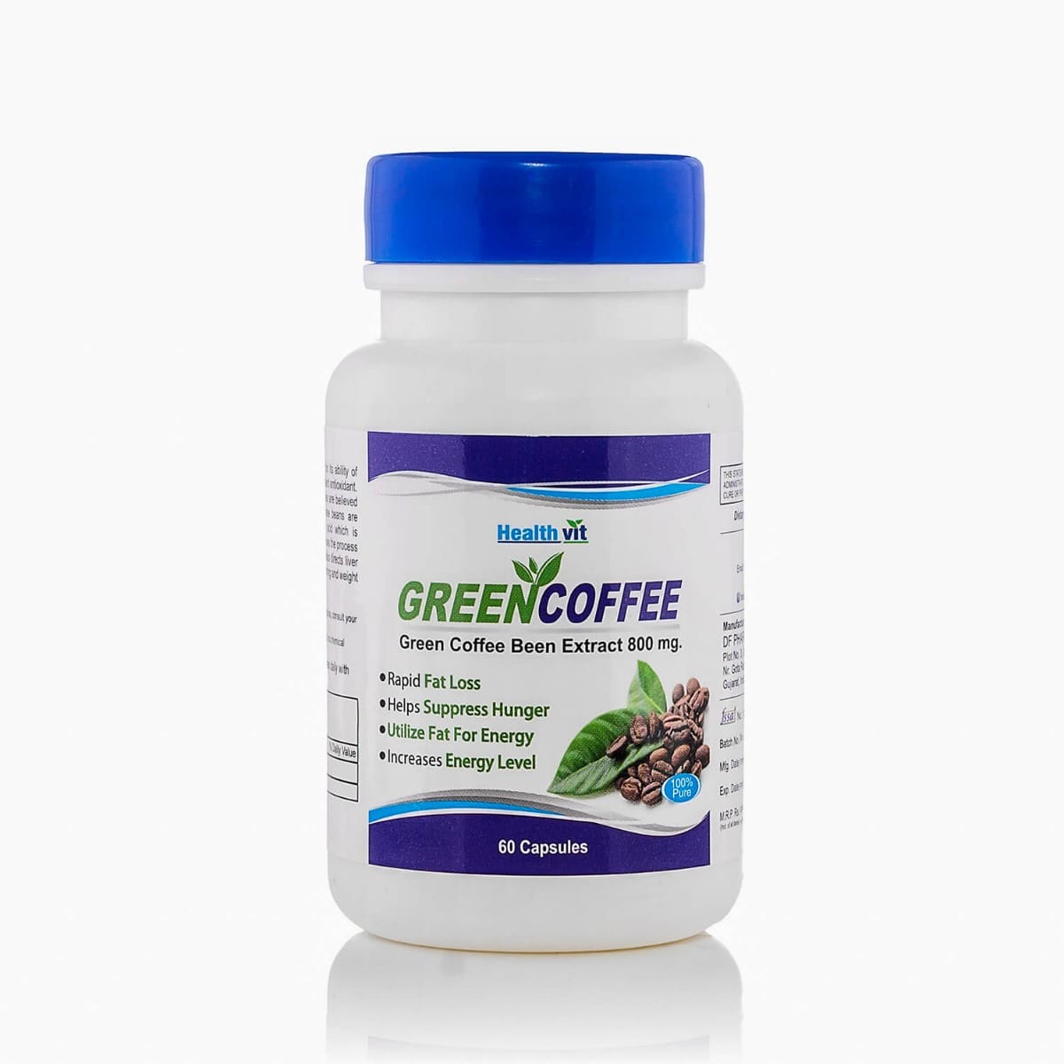 Healthvit Green Coffee Bean Extract 800MG 60 Capsules