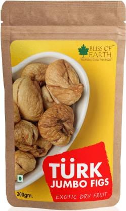 Bliss of Earth Jumbo Turkish Figs, Vacuum Packed Figs Exotic Dry fruit