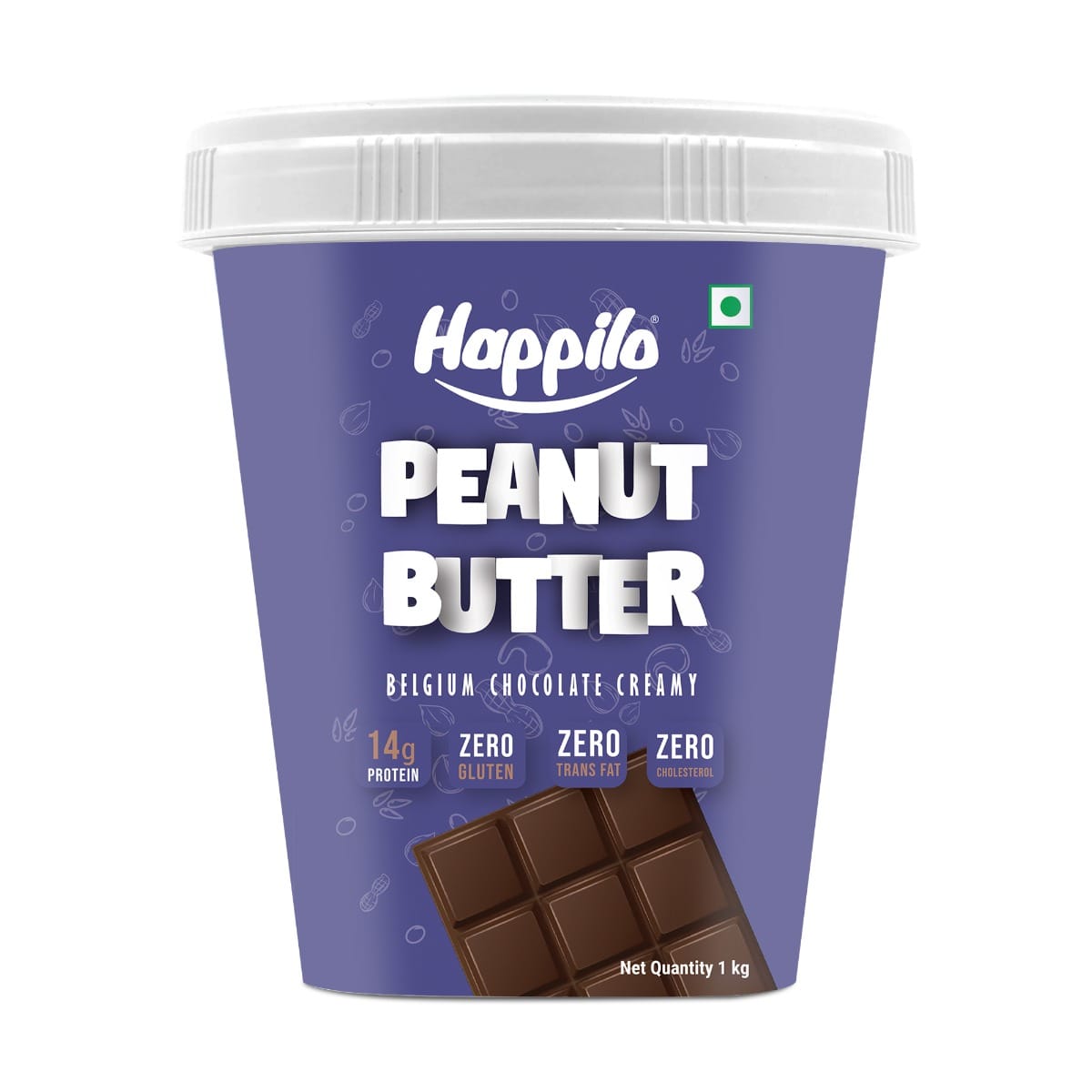 Happilo Belgium Chocolate Peanut Butter Creamy