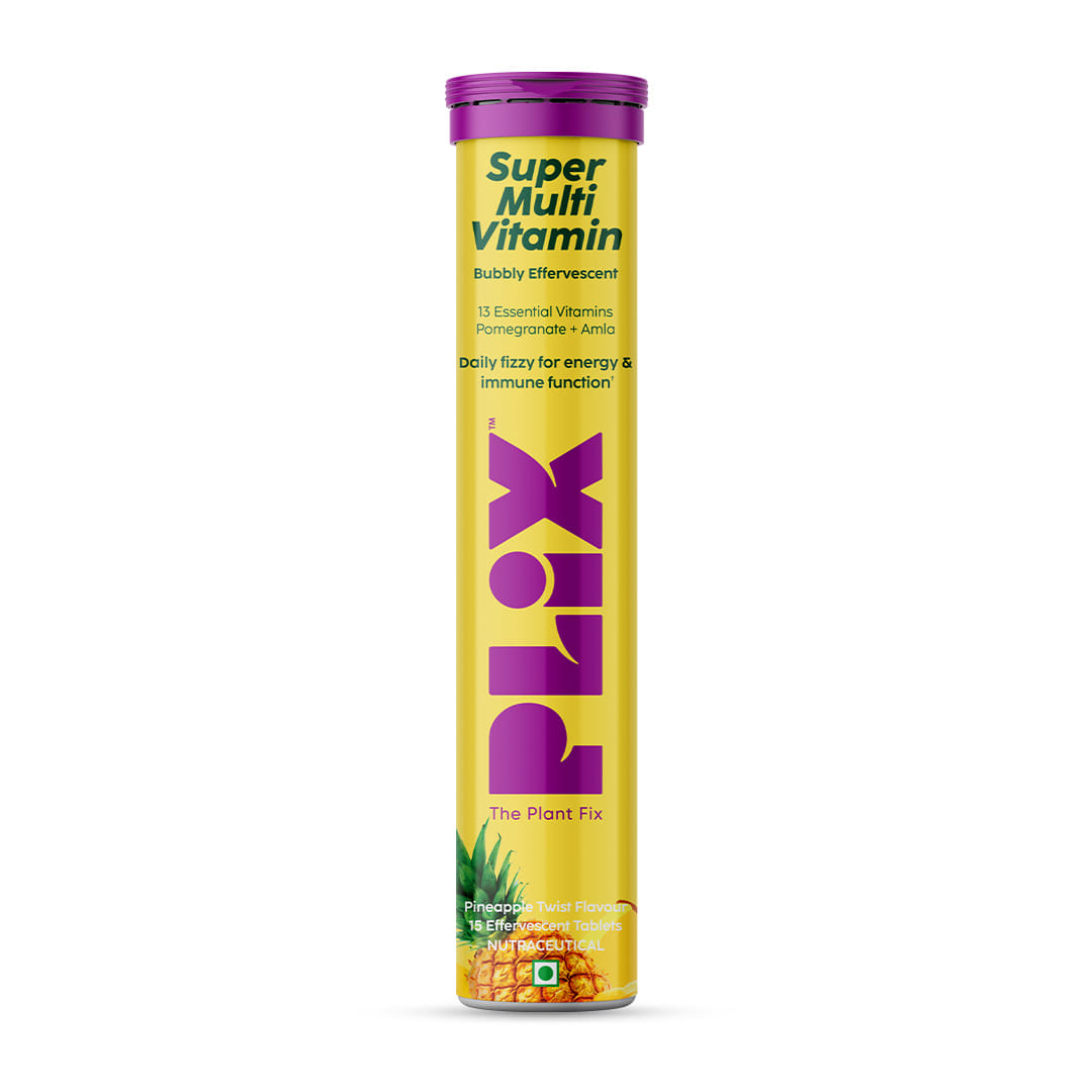 PLIX - THE PLANT FIX Multivitamin 15 Effervescent Tablets (Pack of 1 ...