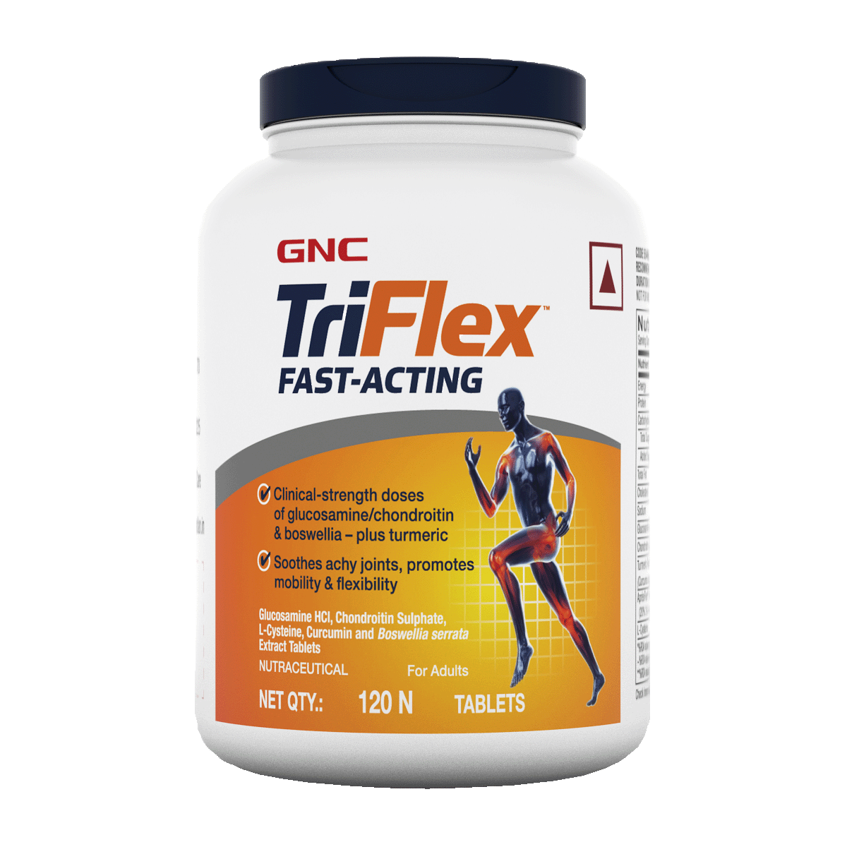 GNC TriFlex Fast Acting | Soothes Painful Joints | Relieves Stiffness ...