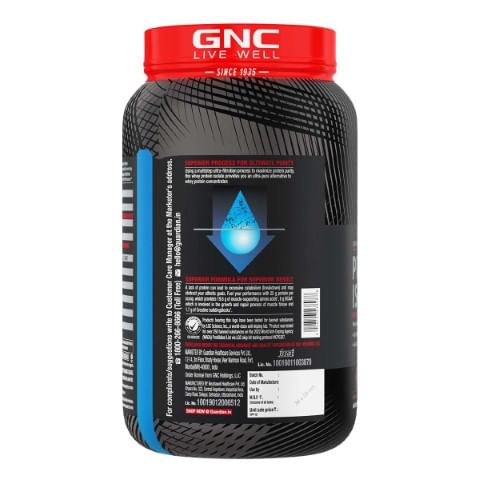 GNC AMP Pure Isolate Low Carb | Boosts Athletic Performance | Builds ...