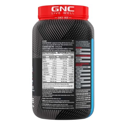 GNC AMP Pure Isolate Low Carb | Boosts Athletic Performance | Builds ...