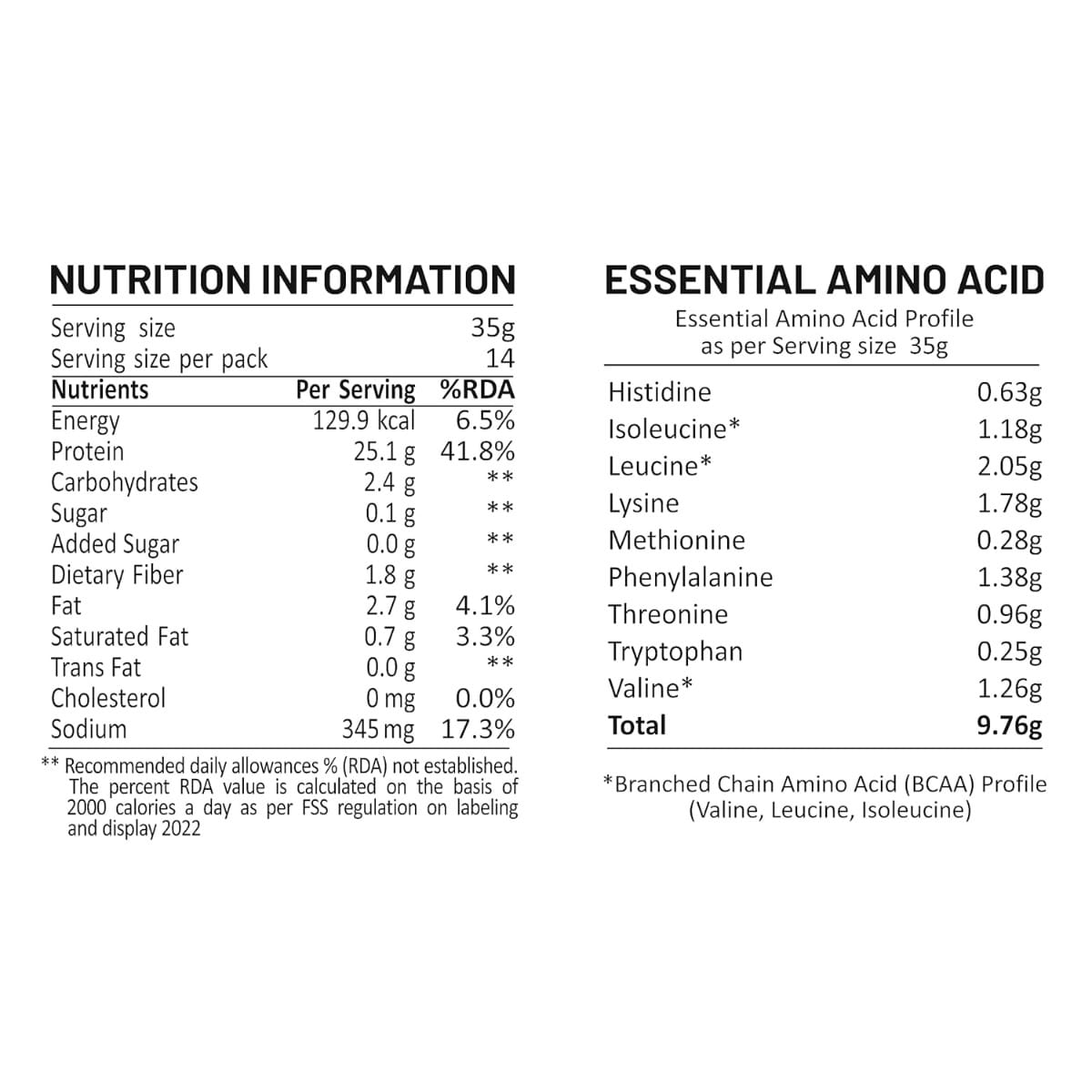 RiteBite Max Protein Plant Protein Powder Swiss Chocolate 500g ...