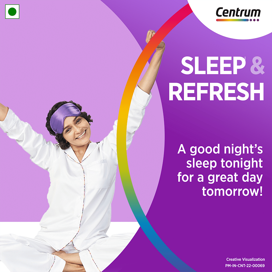 Centrum Sleep & Refresh - 30 Gummies|Melatonin, L-Theanine, Vitamin B3 ...