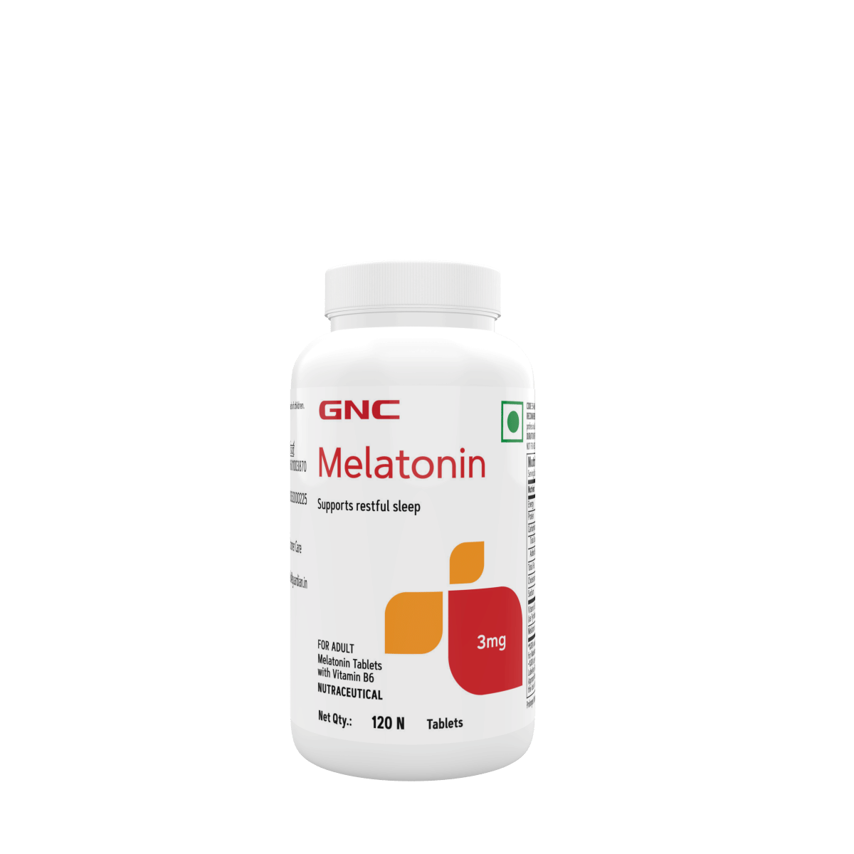 GNC Melatonin Tablets With Vitamin B6 | Promotes Deep Sleep | Enhances ...