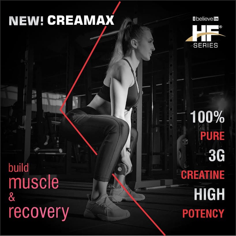 HF Series Creamax Flavoured Creatine Monohydrate (250g,Fruit Punch)