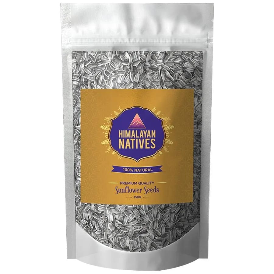 Himalayan Natives 100% Natural Sunflower Seeds 150g | Healthy Seeds for ...