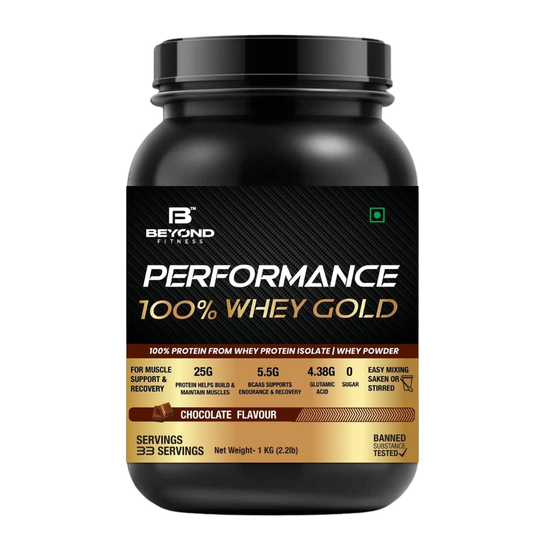 Beyond Fitness Performance 100% Whey Gold- Post Workout Protein ...