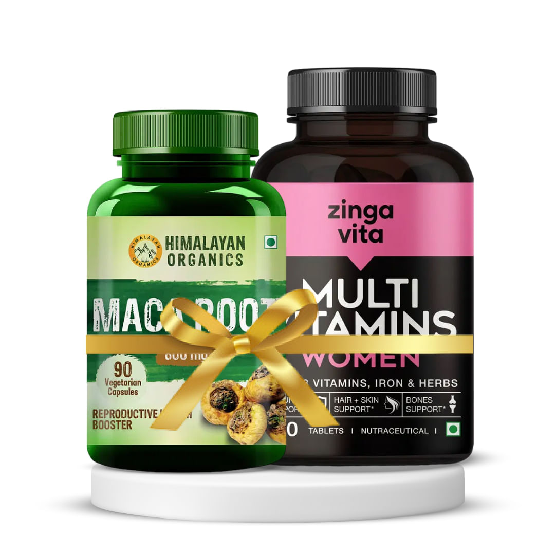 Vitality and muscle health | Himalayan Organics Maca Root Extract 800mg ...