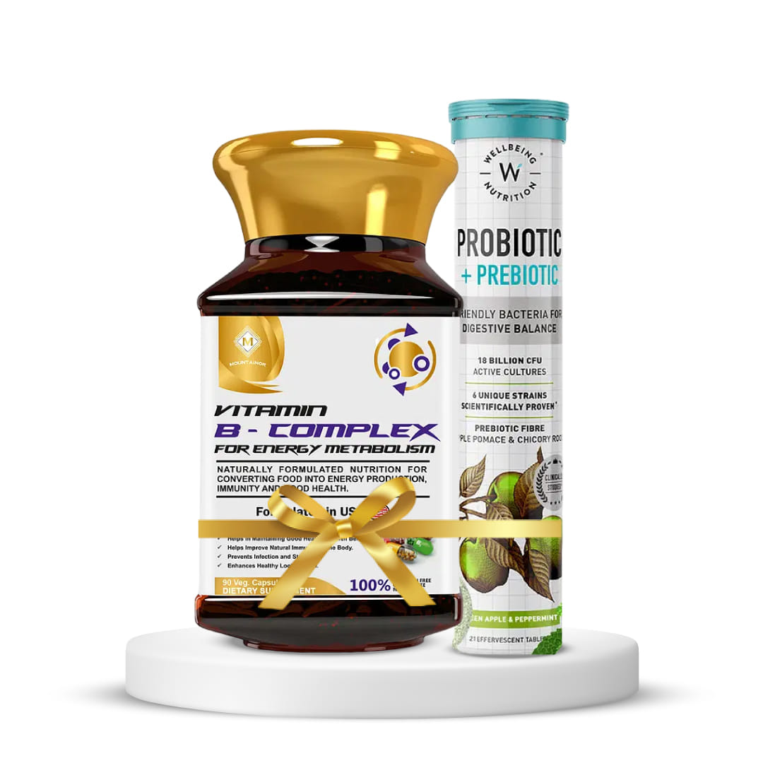 Gut Health and Daily Wellness | MOUNTAINOR Vitamin B Complex capsules ...