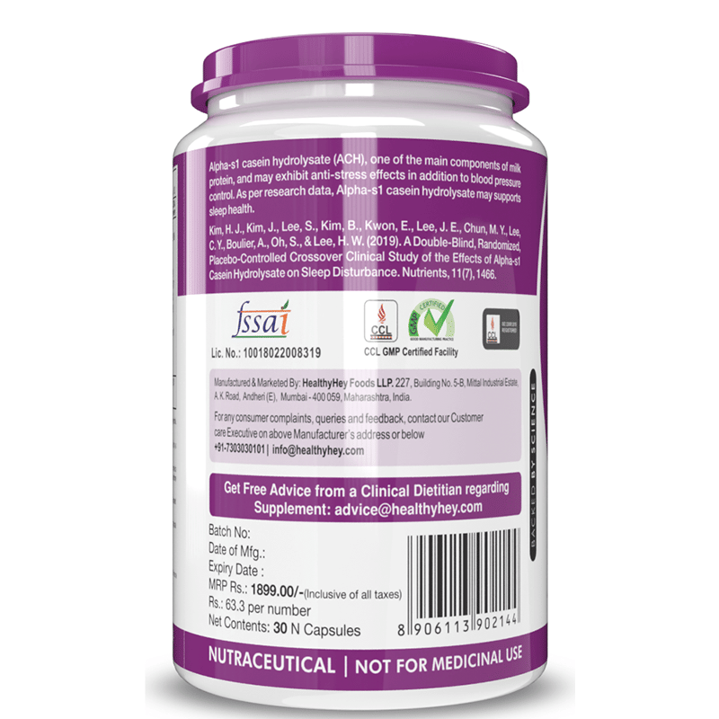 HealthyHey Nutrition StressEnd - Stress & Anxiety Relief Supplement ...