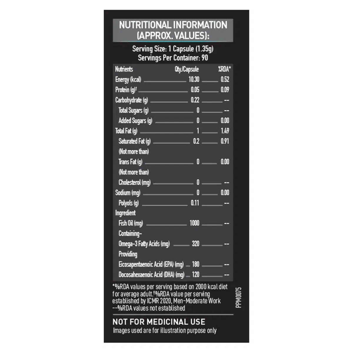 MuscleBlaze MB Omega 3 Fish Oil 1000 mg, India's Only Labdoor USA ...