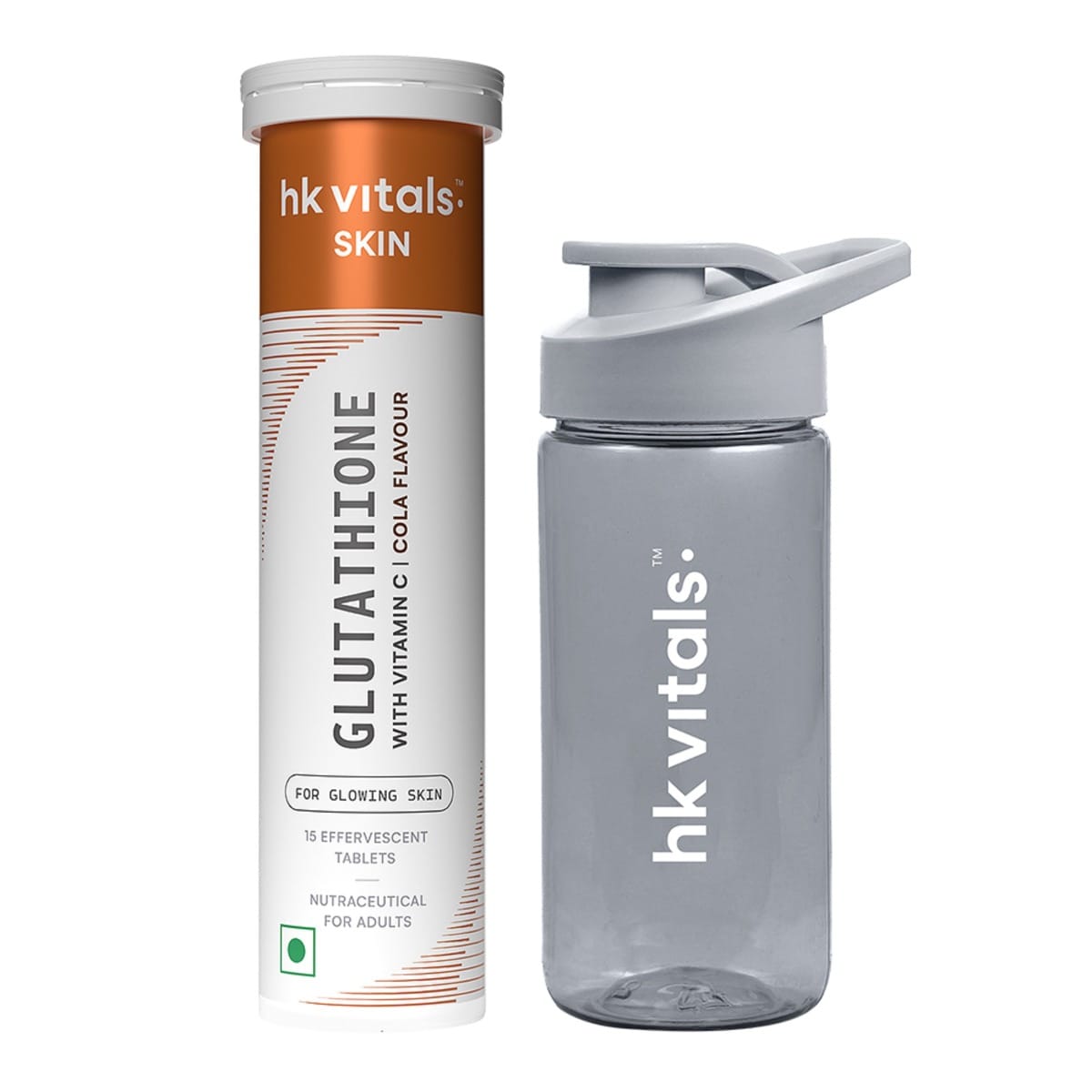 HK Vitals Glutathione (15 Effervescent Tablets) | L-Glutathione Tablets ...