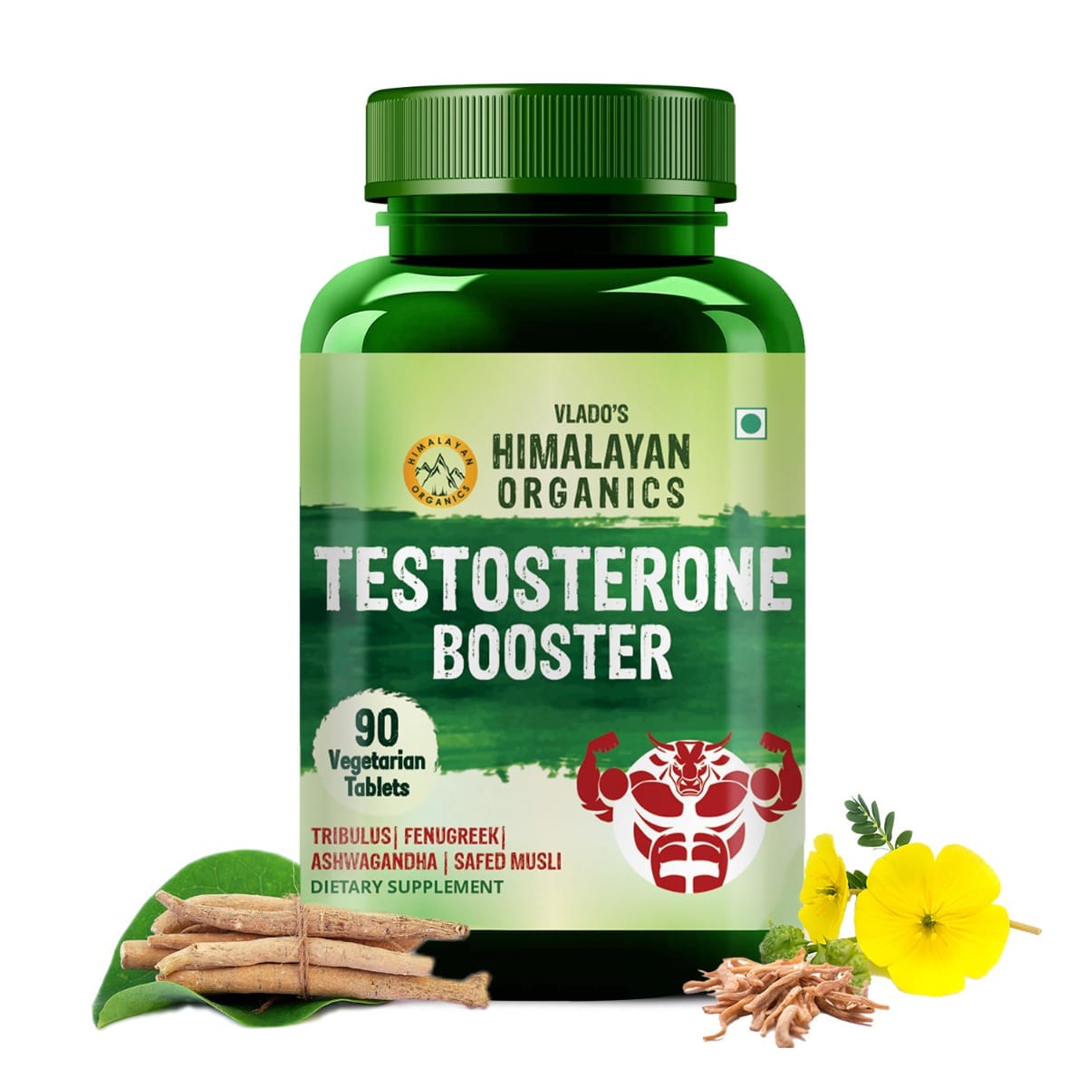 Vlado's Himalayan Organics Testosterone Booster | Supports Muscle ...