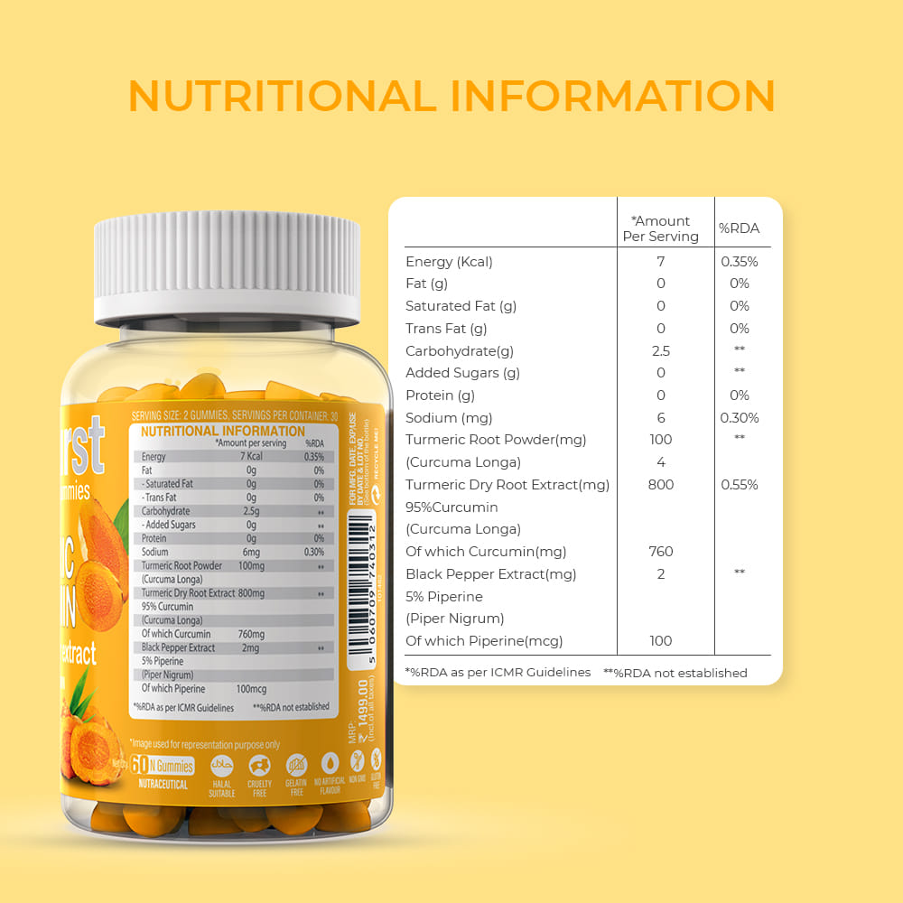 Nutriburst Health & Vitality Multivitamin 60 Gummies + NUTRIBURST Heart ...