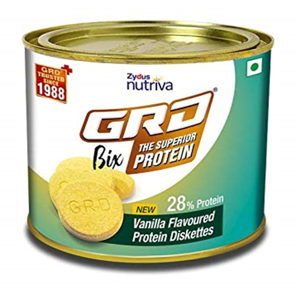 GRD Bix Vanilla Flavoured High protein biscuits with Immuno Nutrients ...