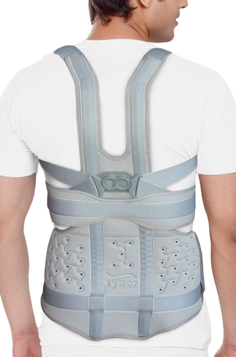 Tynor Taylor's Brace Urbane Long, Grey, Universal Size, 1 Unit