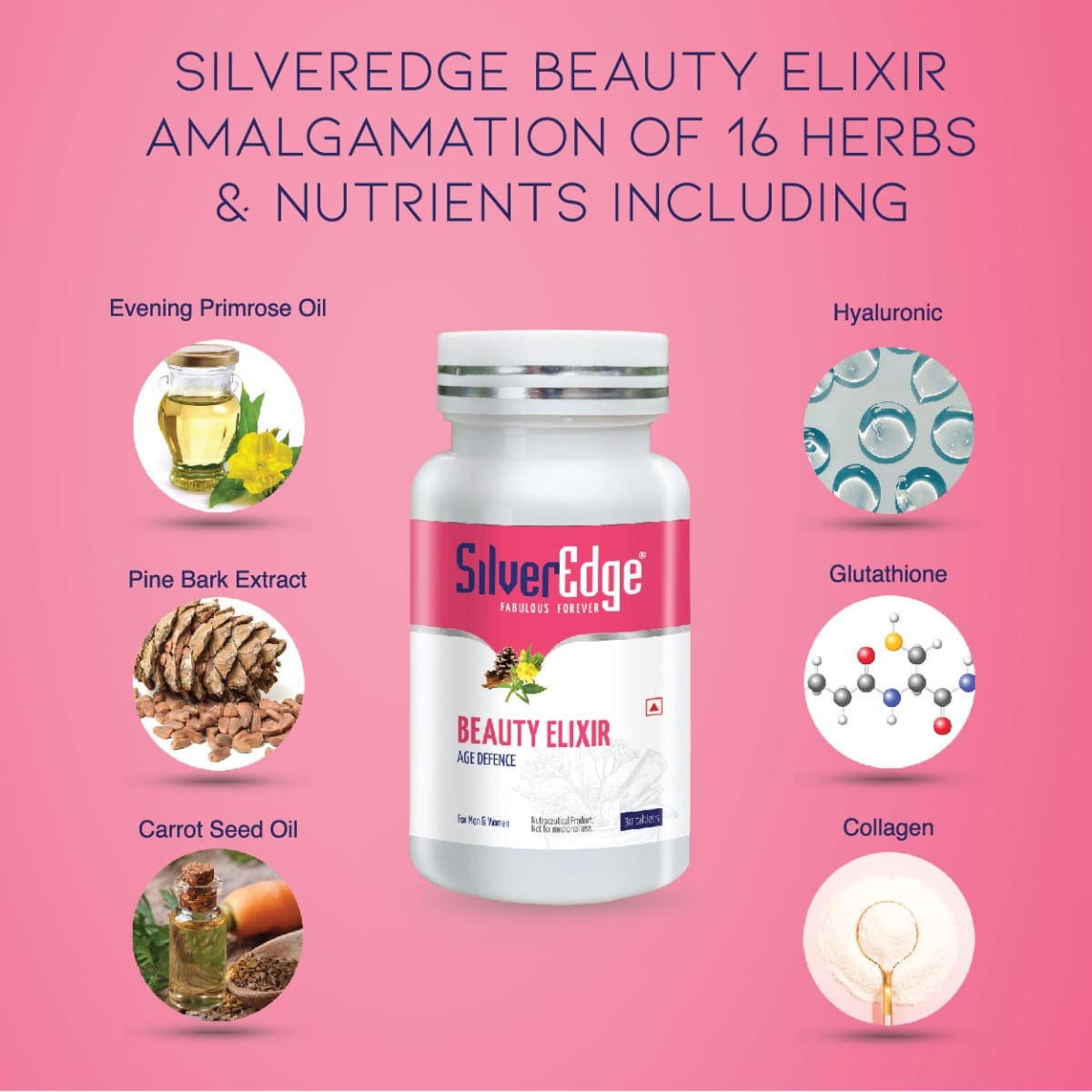 SilverEdge-Fabulous Forever BEAUTY ELIXIR 30 Tablets