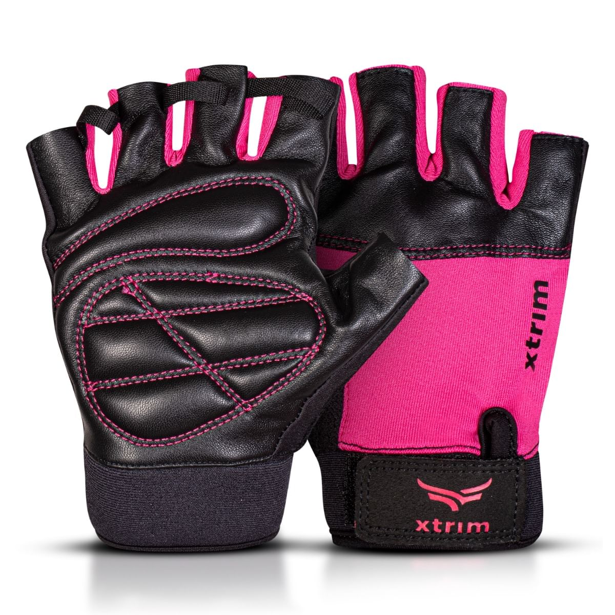 XTRIM Starlet Gym Gloves for Women with Wrist Support, Made by Women ...