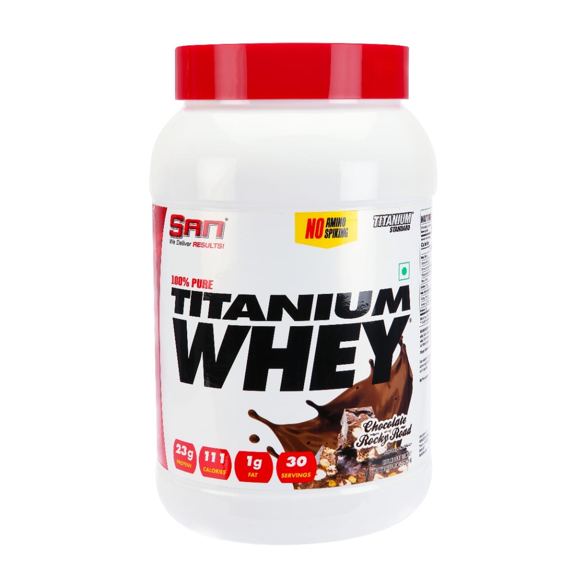 San 100% Pure Titanium Whey - Chocolate Rocky Road