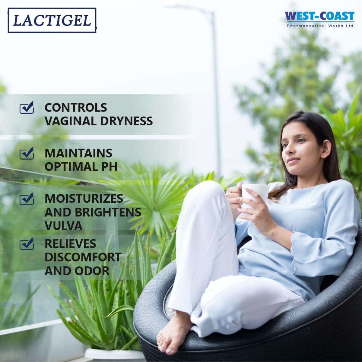 Westcoast Lactigel Lactic Acid Vaginal Gel | Eliminate Signs Of ...