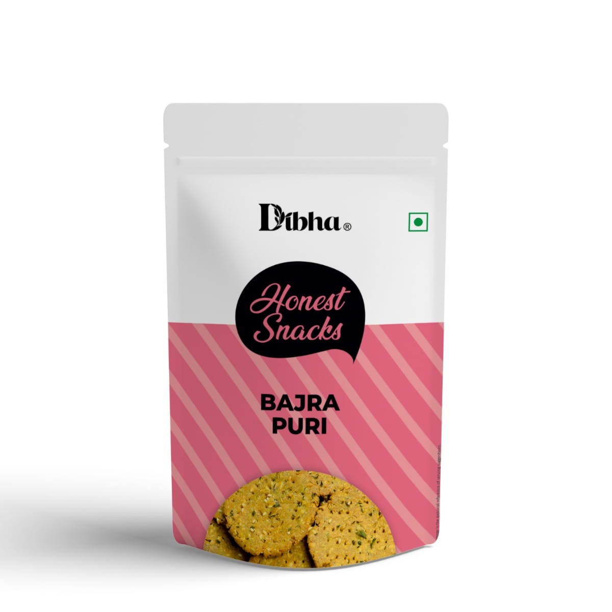 DIBHA - HONEST SNACKING Bajra Puri Snack (Ready to eat snacks) 100g