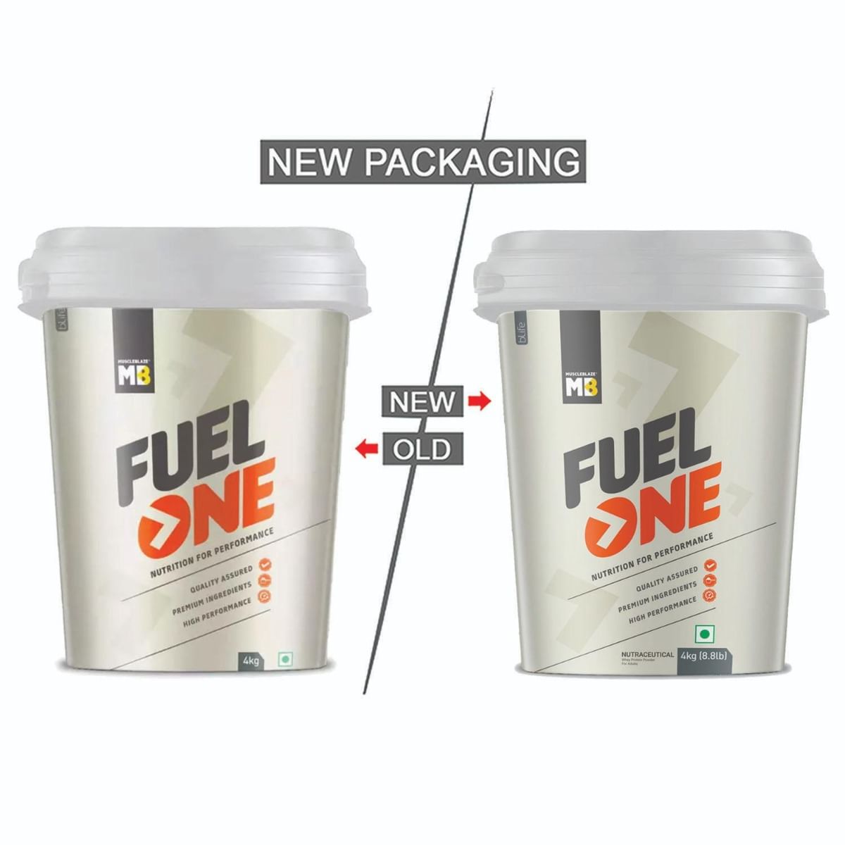 MuscleBlaze MB Fuel One 4kg | 102 Servings | Chocolate Flavour | 24g ...