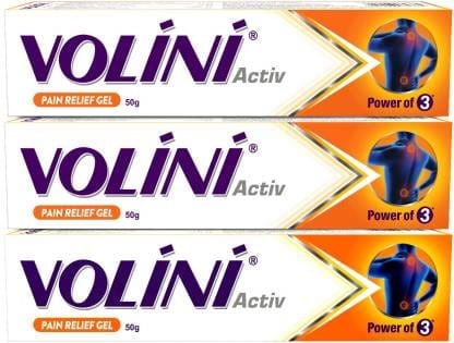 Volini Activ 50 Gm Pack of 3