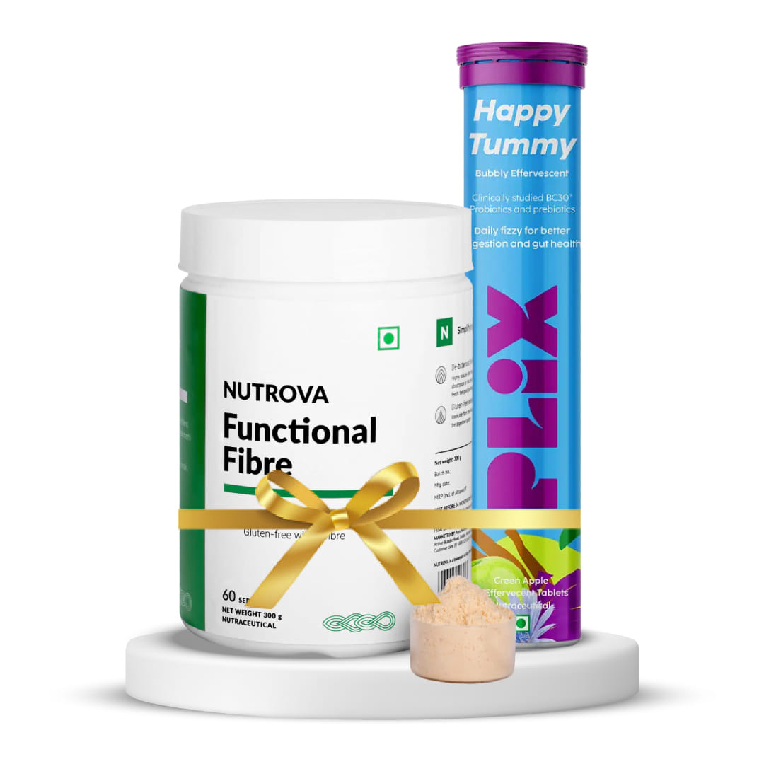 Digestive Health and Gut Support|Nutrova Functional Fibre, Blend Of De ...