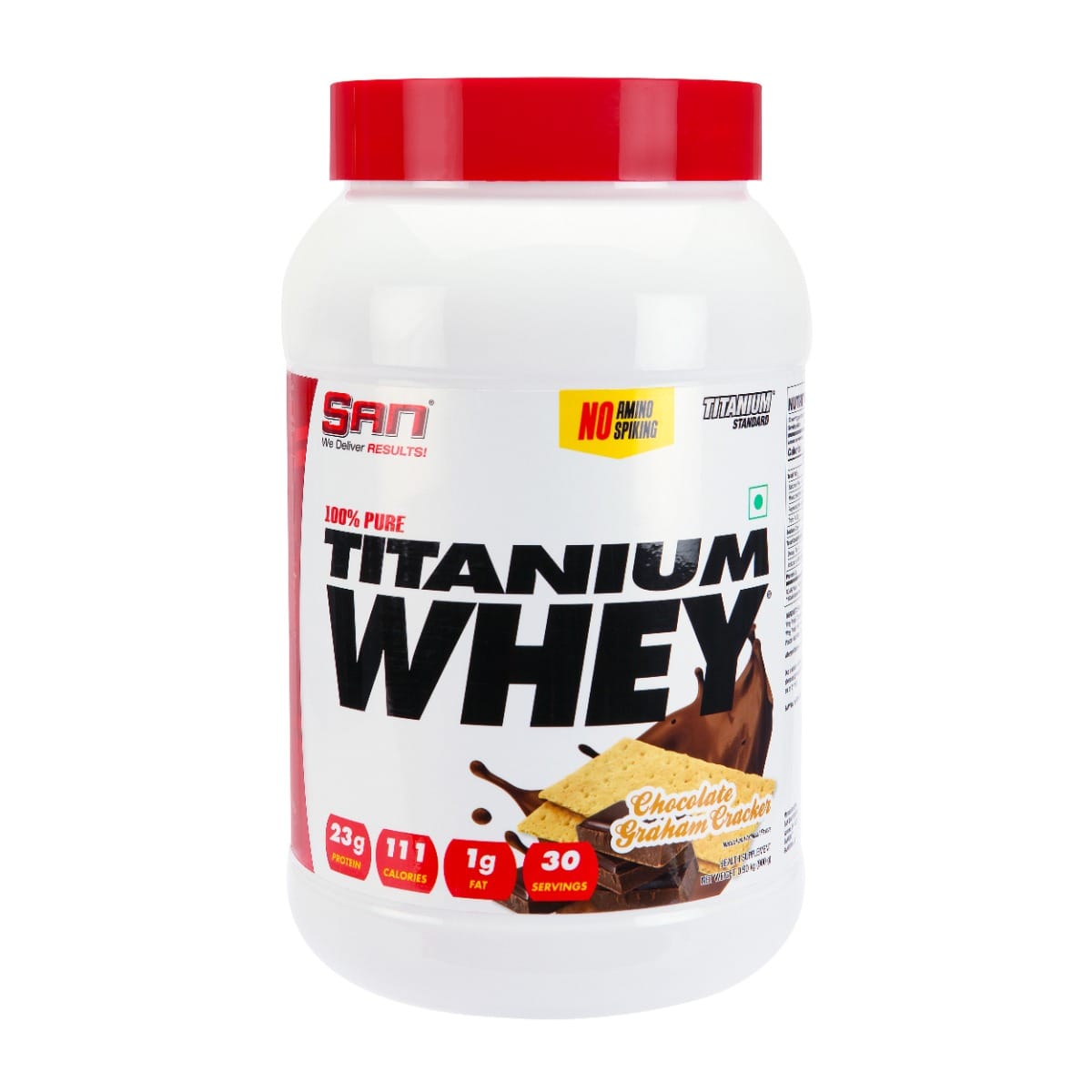 San 100% Pure Titanium Whey - Chocolate Graham Craker