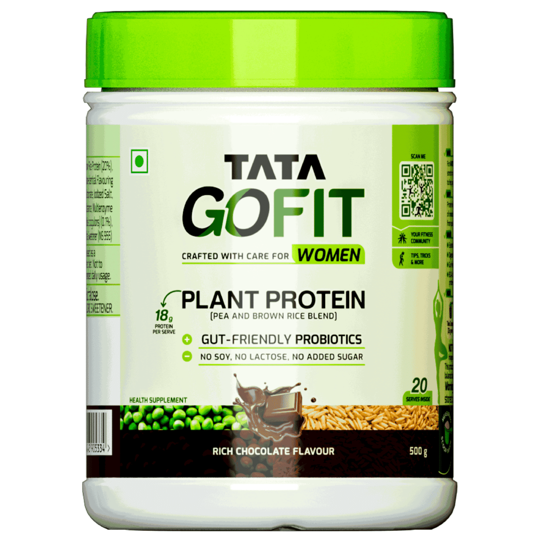 Tata Gofit Tgf Plant Protein Rich Choco - 500g