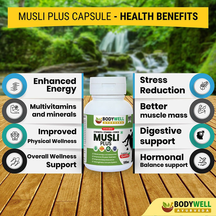 BODYWELL Musli Plus | Wellness Product for Man & Woman | Immunity ...
