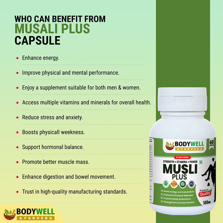 BODYWELL Musli Plus | Wellness Product for Man & Woman | Immunity ...