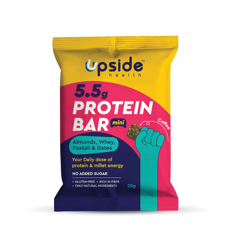 Upside Health Protein Bar Bites (Pack of 10, 250g) - Coffee Flavour ...